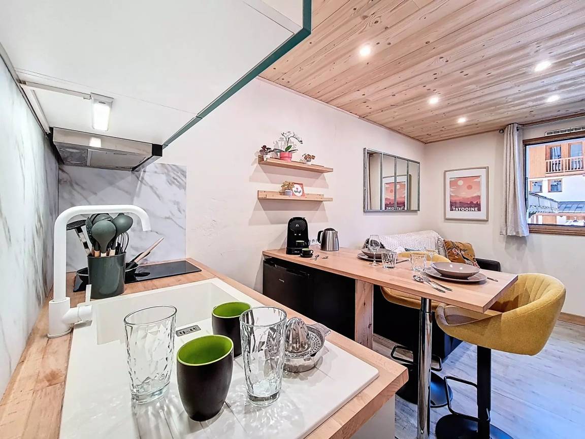 20 평방 미터 원룸 ∙ 침실 1개 ∙ 게스트 4명 - Savoie