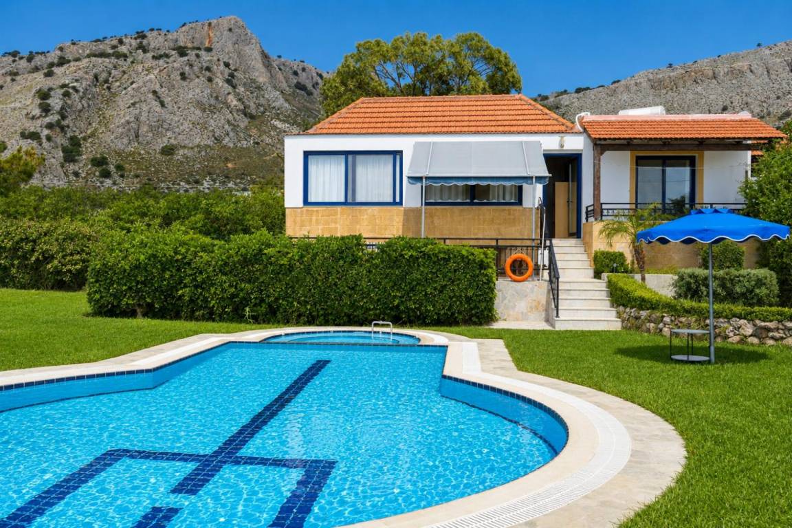 145 M² Villa ∙ 2 Bedrooms ∙ 4 Guests - Lindos