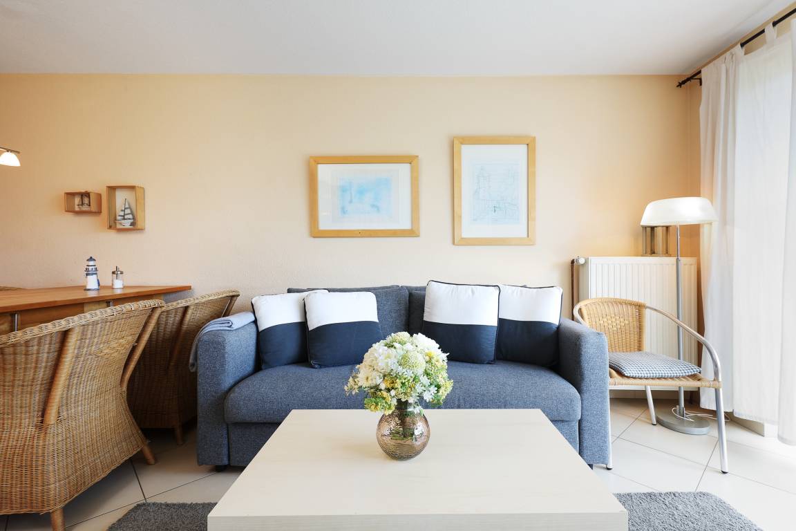 47 M² Ferienwohnung ∙ 2 Schlafzimmer ∙ 6 Gäste - Laboe