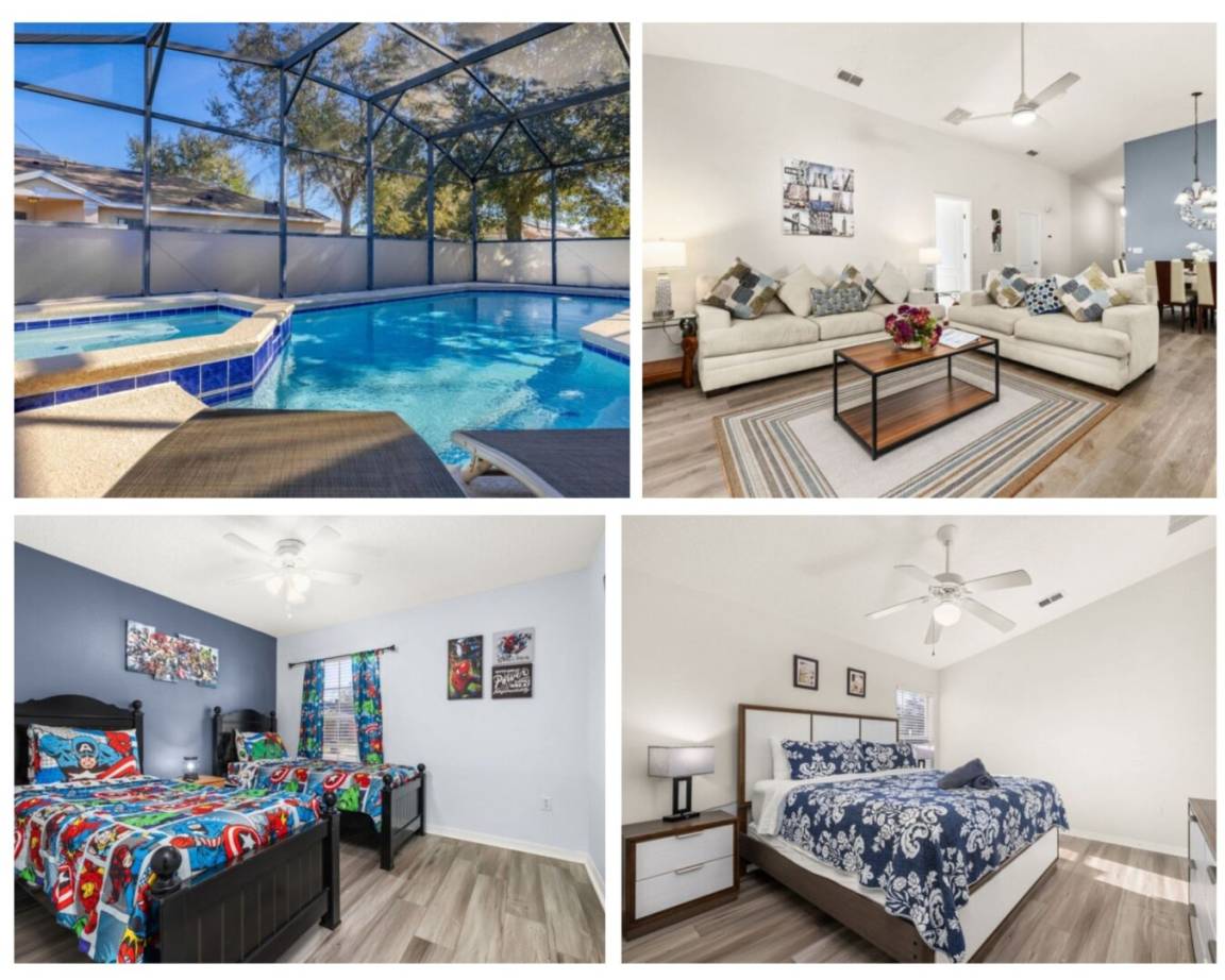 172 M² Maison De Vacances ∙ 5 Chambres ∙ 10 Personnes - Davenport, FL