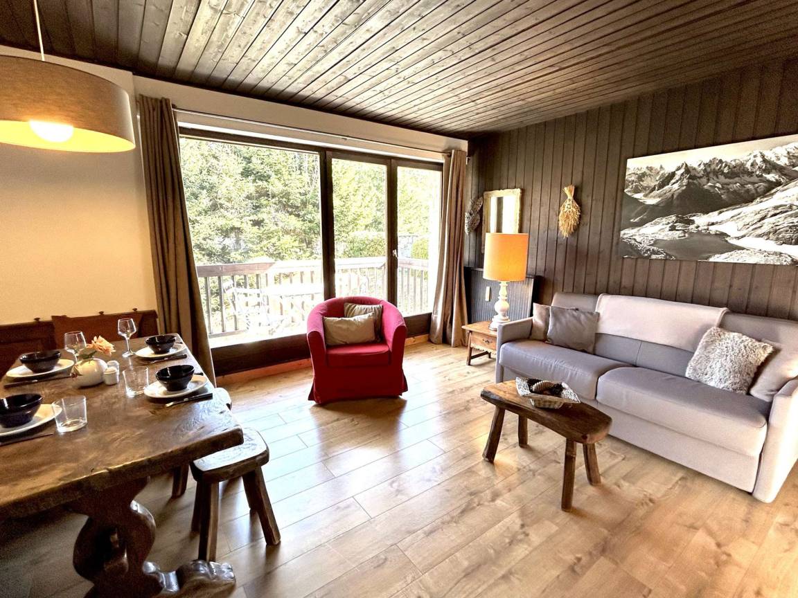 48 M² Appartement ∙ 1 Chambre ∙ 4 Personnes - Combloux