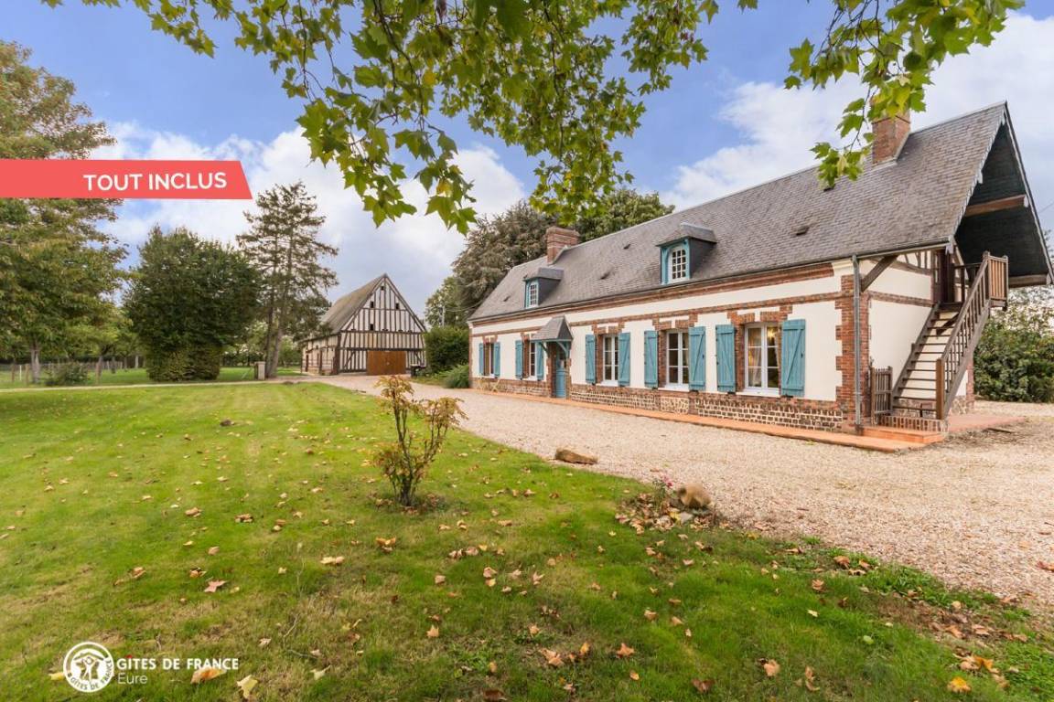 196 M² Gîte ∙ 5 Chambres ∙ 10 Personnes - Eure