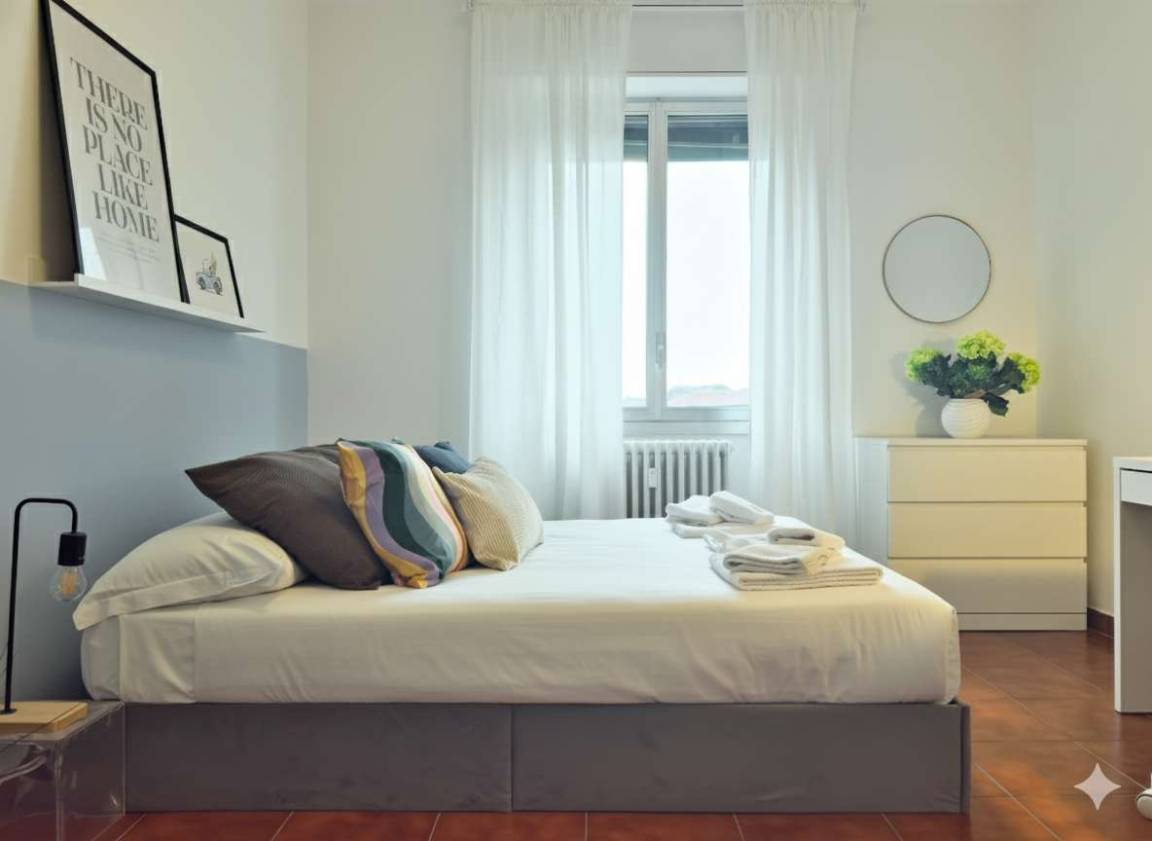 95 M² Apartamento ∙ 3 Habitaciones ∙ 6 Huéspedes - Milán