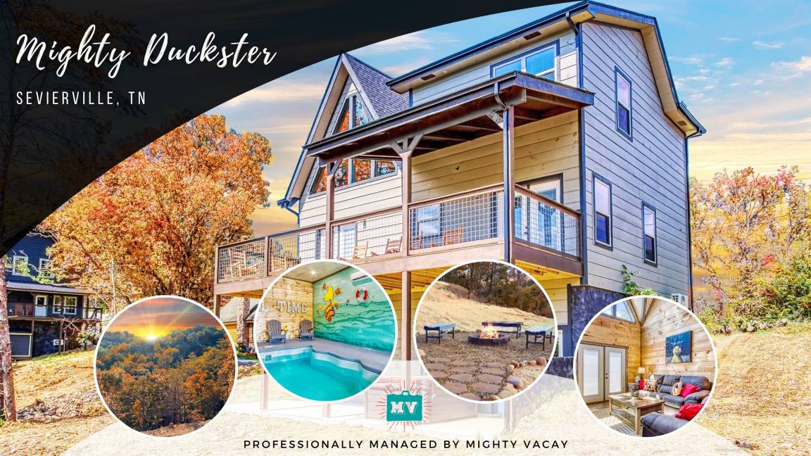 204 M² Cabaña ∙ 4 Habitaciones ∙ 12 Huéspedes - Sevierville, TN