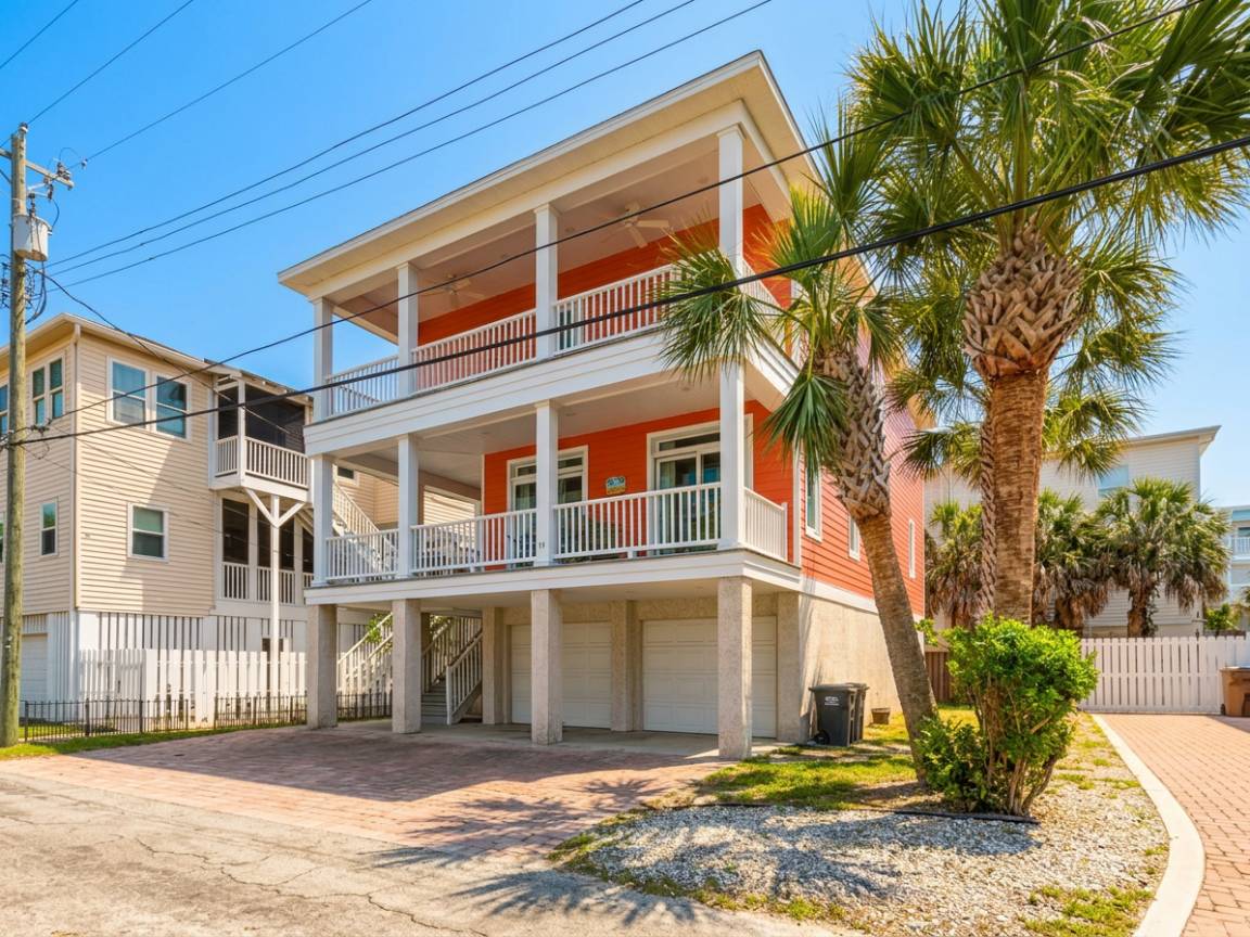 220 M² Casa ∙ 5 Habitaciones ∙ 12 Huéspedes - Tybee Island, GA