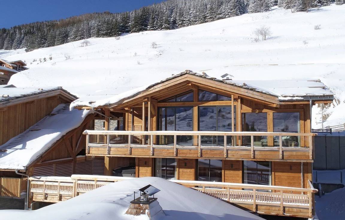 180 M² Chalet ∙ 5 Habitaciones ∙ 14 Huéspedes - Les Deux Alpes