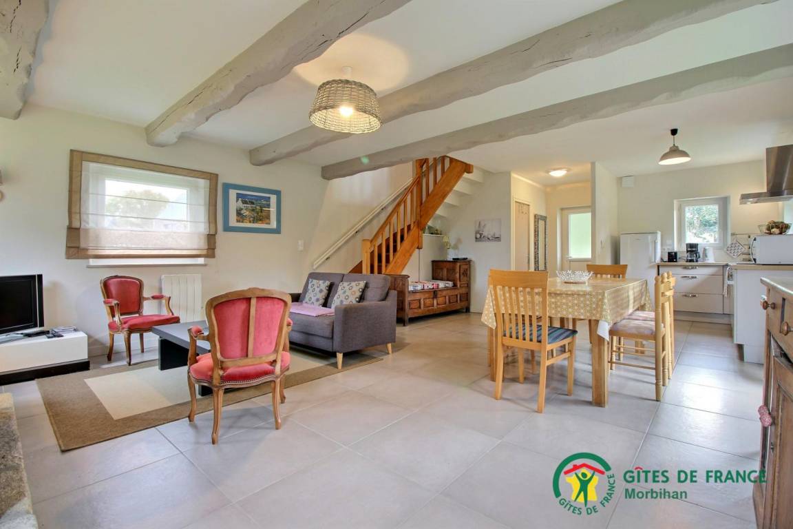 96 M² Gîte ∙ 3 Chambres ∙ 6 Personnes - Île-aux-Moines
