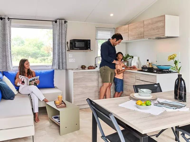 40 M² Mobil-home ∙ 4 Chambres ∙ 8 Personnes - La Turballe