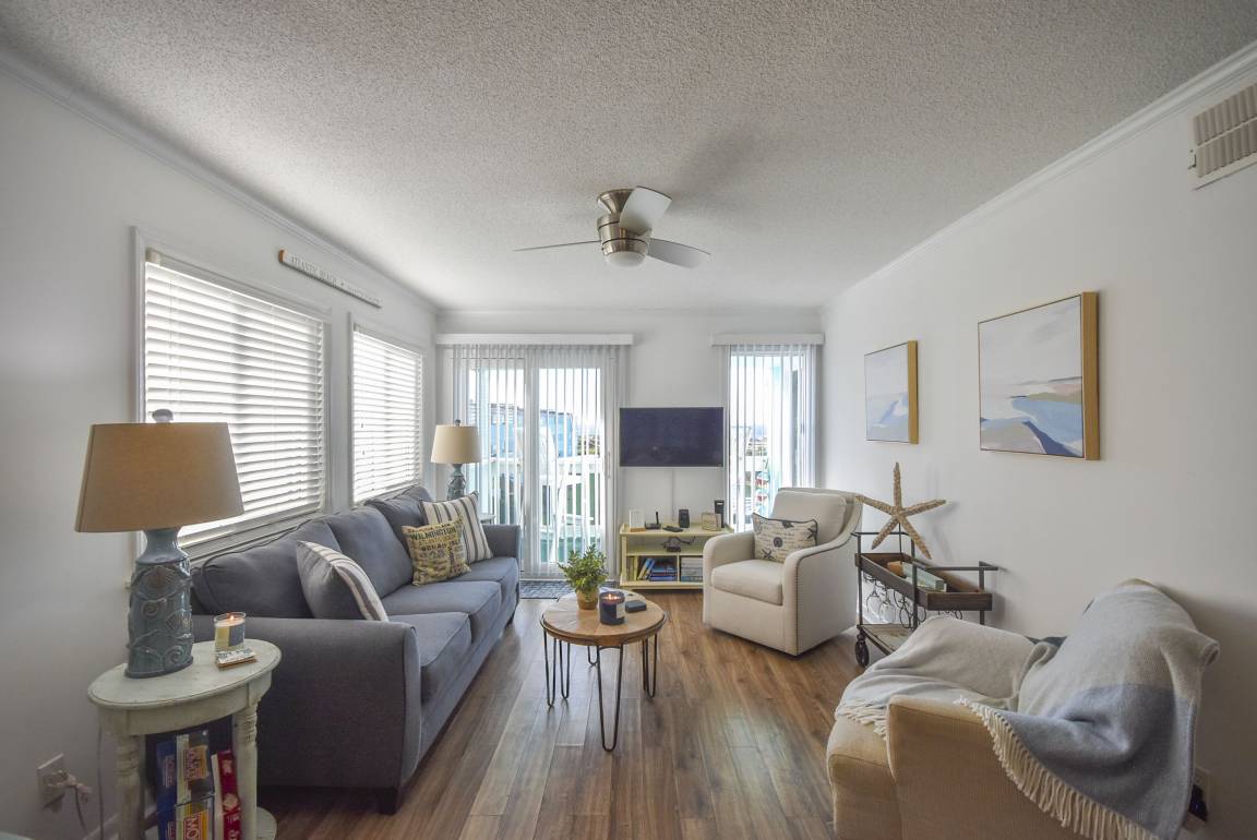 78 M² Apartment ∙ 2 Bedrooms ∙ 6 Guests - Fort Macon State Park, Atlantic Beach