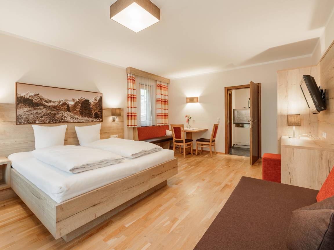 30 M² Ferienwohnung ∙ 1 Schlafzimmer ∙ 3 Gäste - Sautens