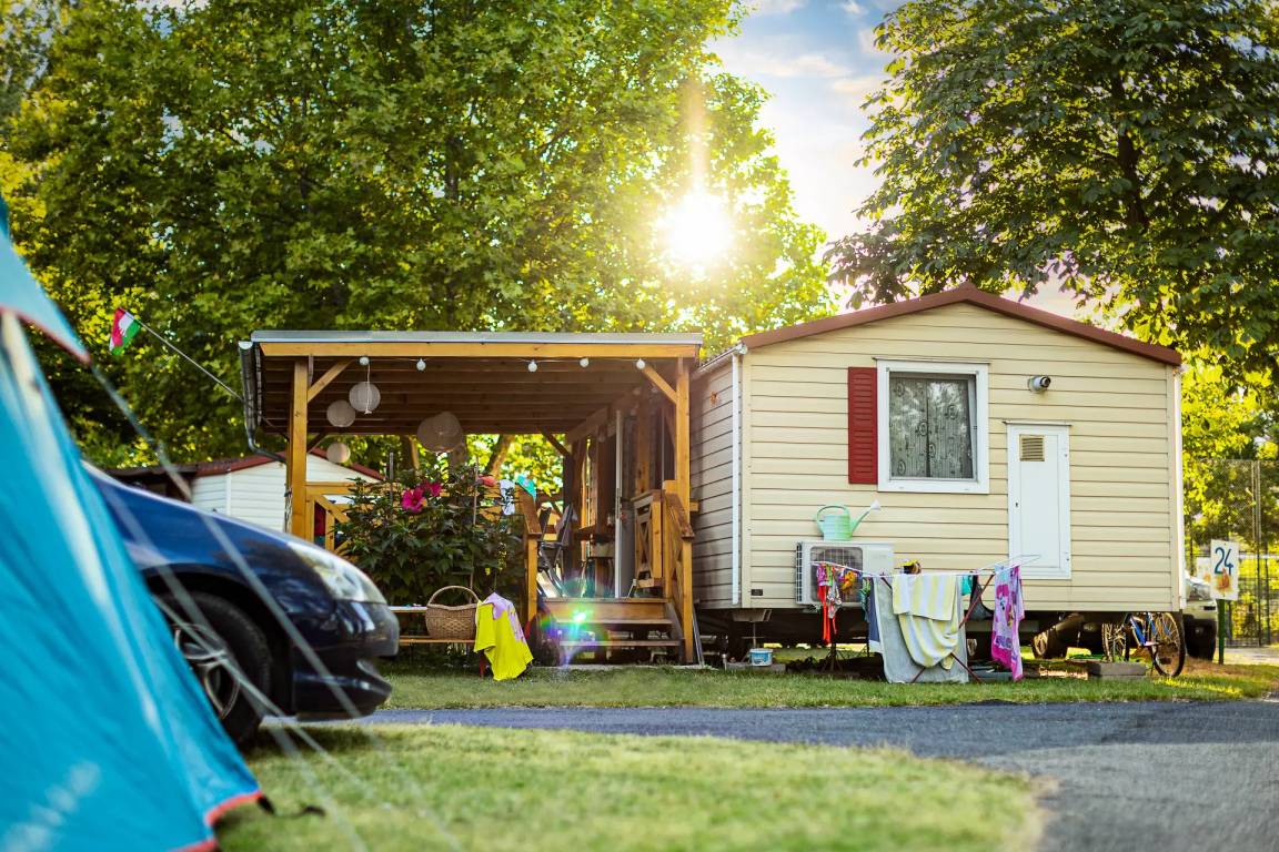24 M² Mobilheim ∙ 2 Schlafzimmer ∙ 4 Gäste - Révfülöp