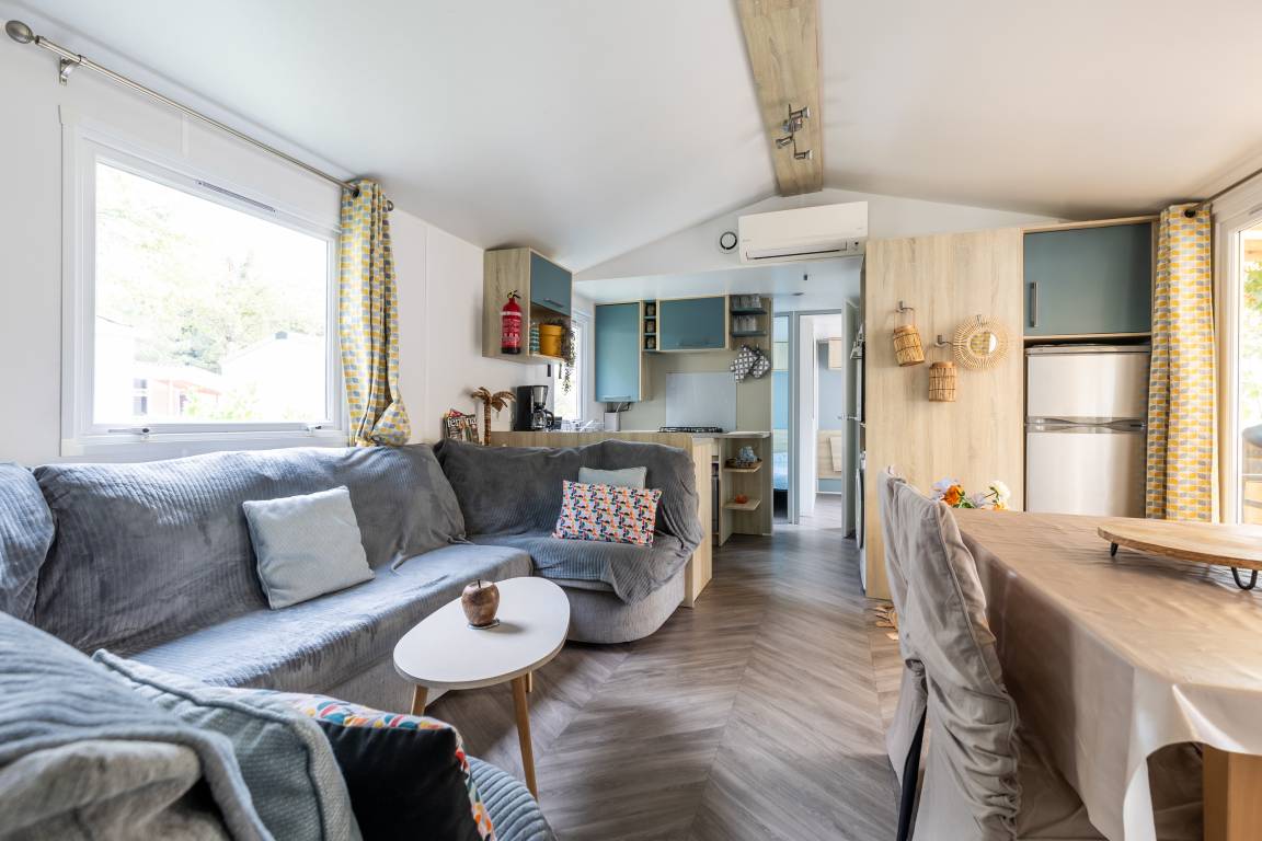 40 M² Camping ∙ 3 Chambres ∙ 8 Personnes - Le Porge