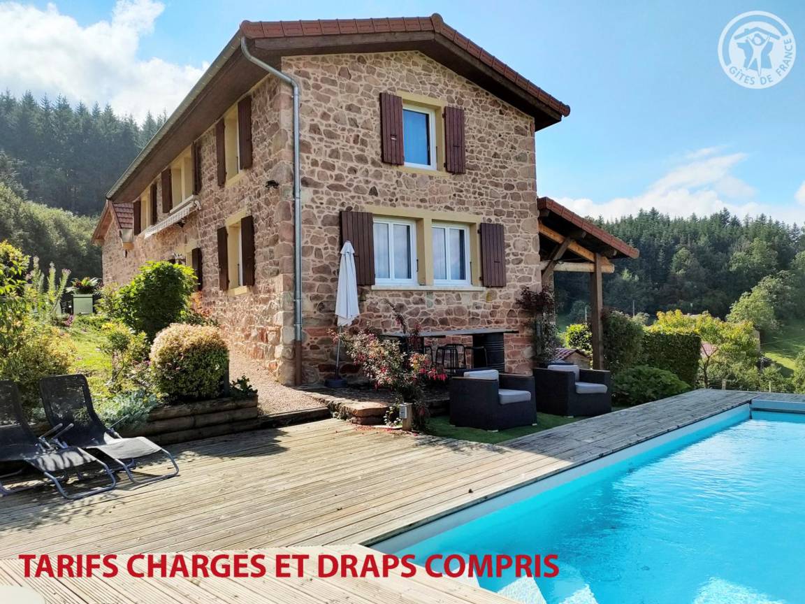 180 M² Cottage ∙ 4 Bedrooms ∙ 10 Guests - Beaujolais