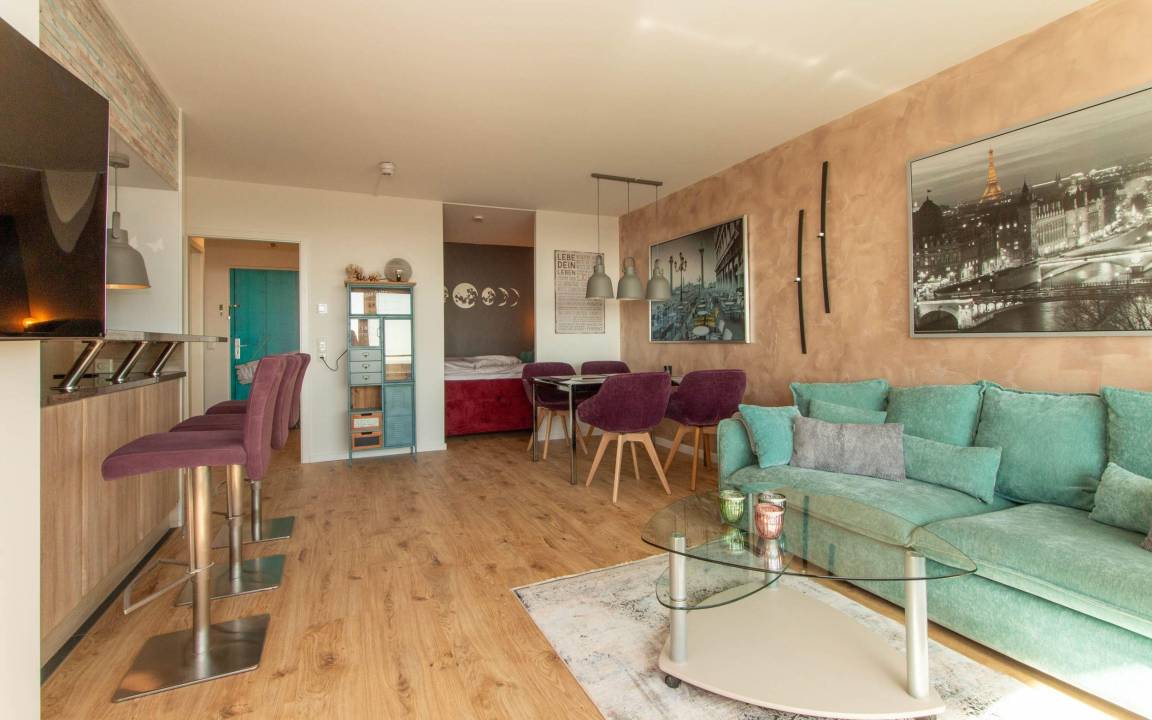 47 M² Ferienwohnung ∙ 1 Schlafzimmer ∙ 3 Gäste - Sankt Peter-Ording