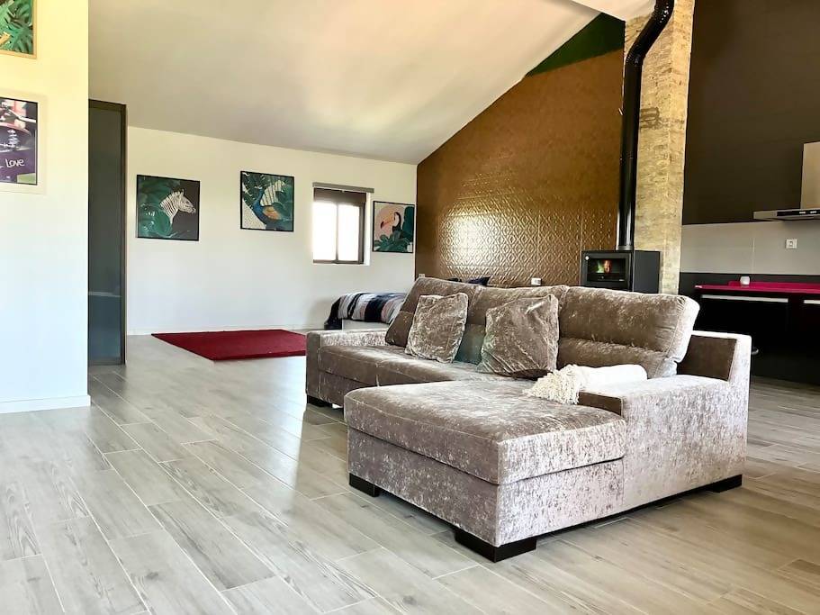 70 M² Apartamento ∙ 1 Habitación ∙ 3 Huéspedes - Alfajarín