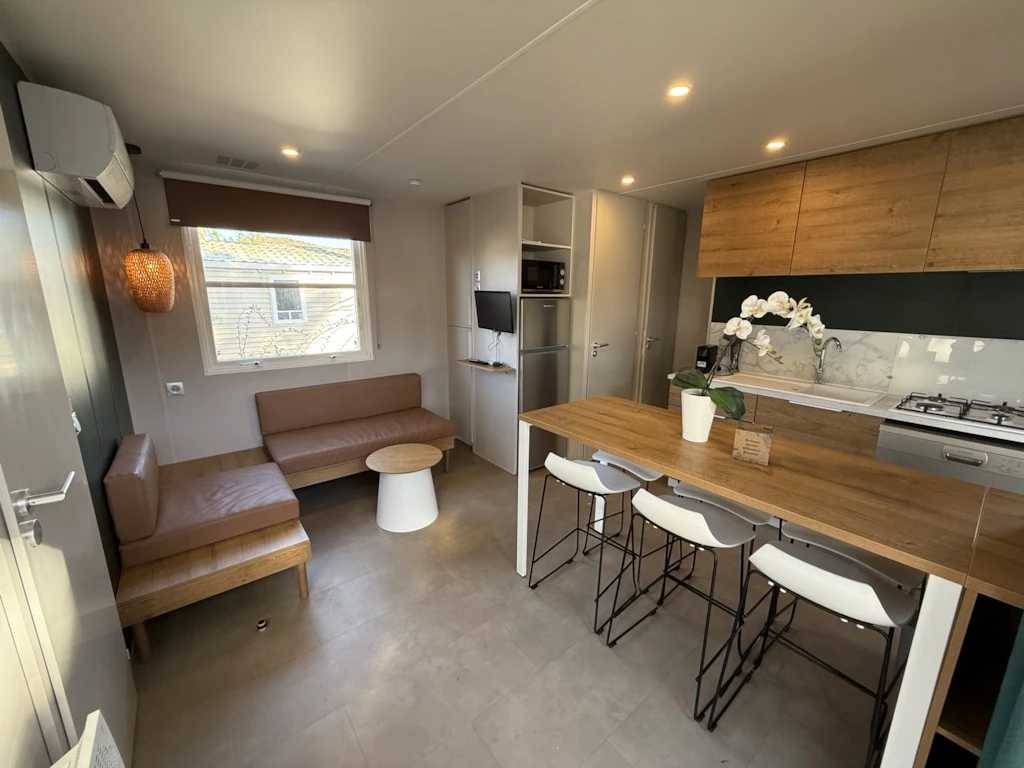 30 M² Camping-unterkunft ∙ 3 Schlafzimmer ∙ 6 Gäste - Grau d'Agde