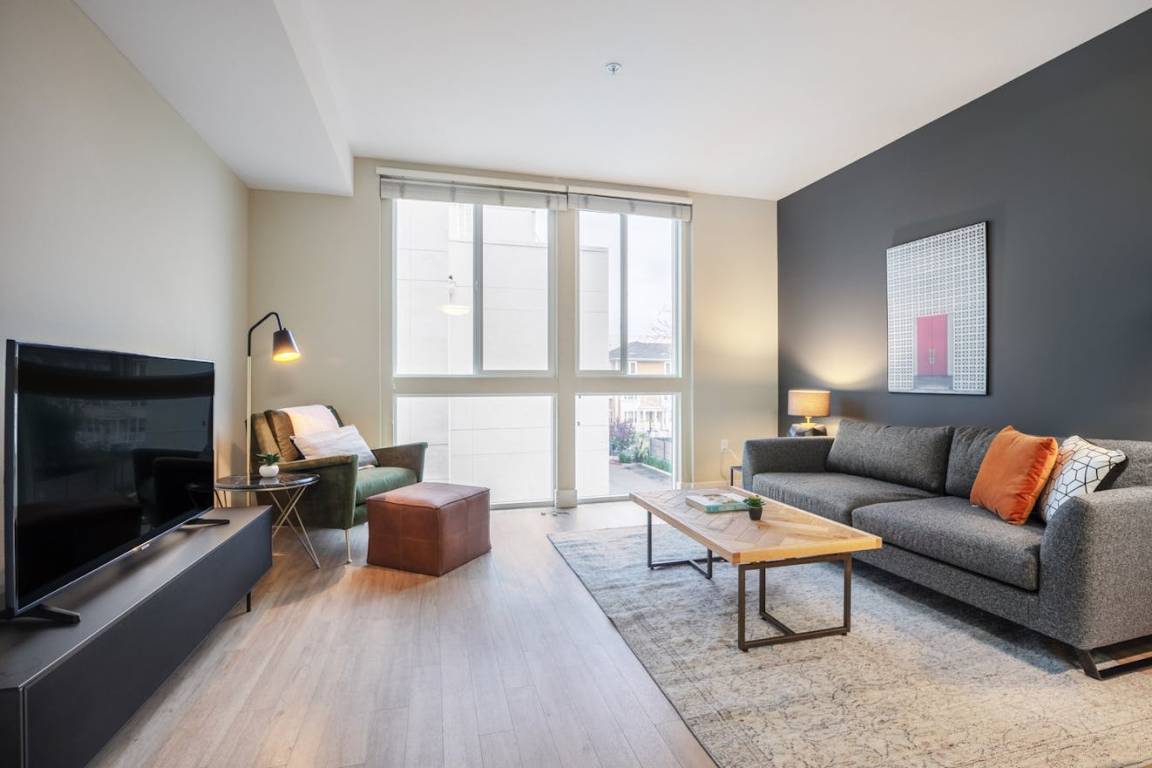 91 M² Ferienwohnung ∙ 2 Schlafzimmer ∙ 4 Gäste - San José, CA