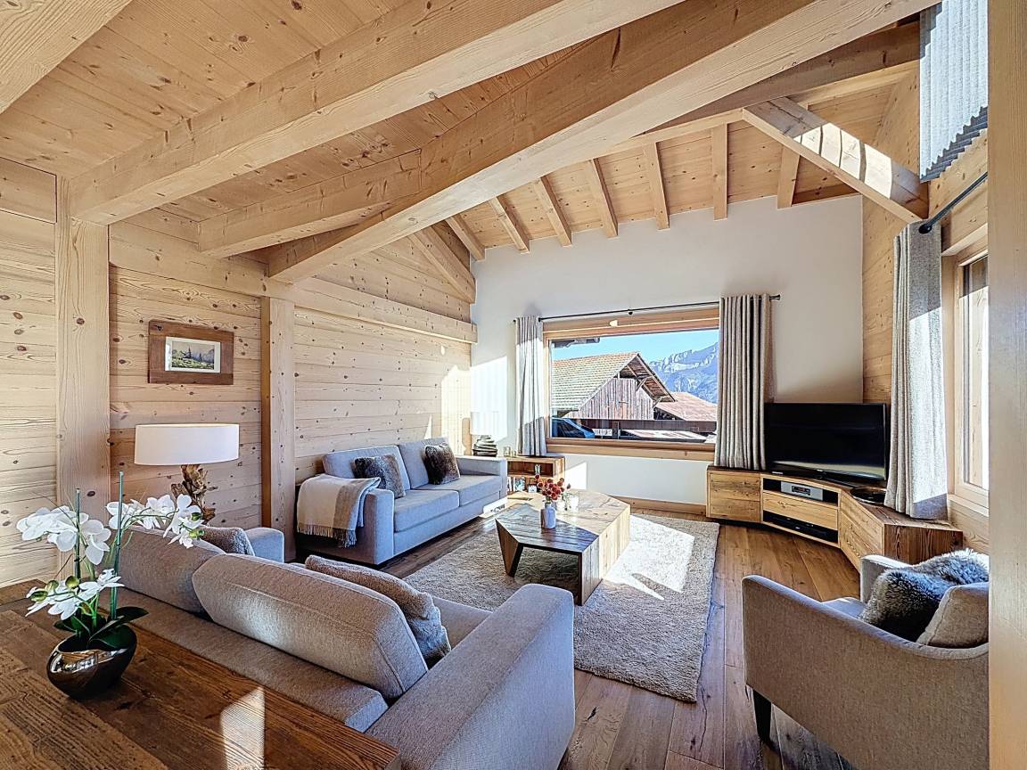 130 M² Apartamento ∙ 3 Habitaciones ∙ 6 Huéspedes - Combloux