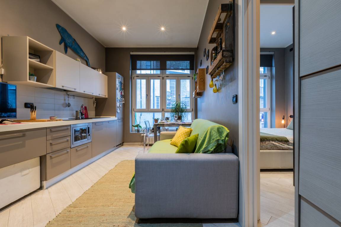 50 M² Ferienwohnung ∙ 1 Schlafzimmer ∙ 2 Gäste - Turin