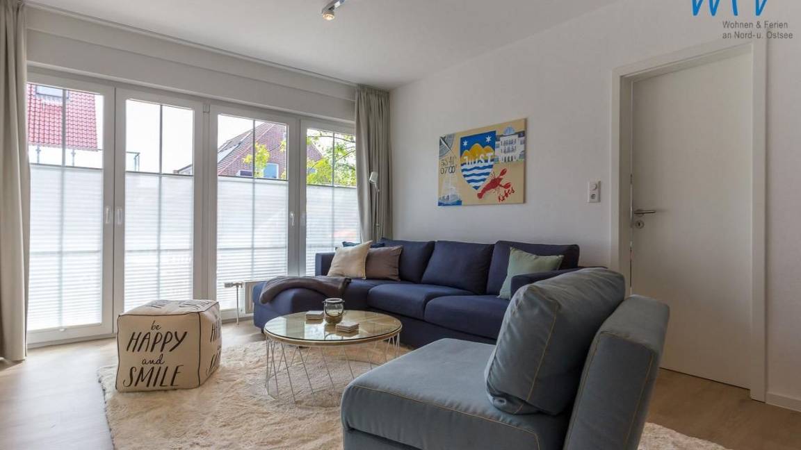 50 M² Ferienwohnung ∙ 1 Schlafzimmer ∙ 2 Gäste - Juist
