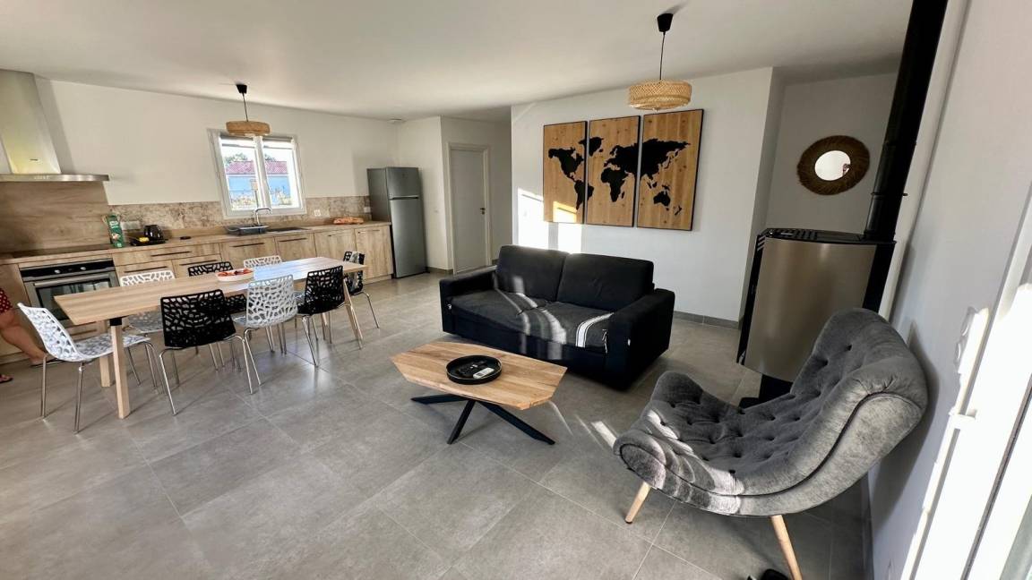 80 M² Casa ∙ 3 Habitaciones ∙ 8 Huéspedes - Saint-Girons Plage