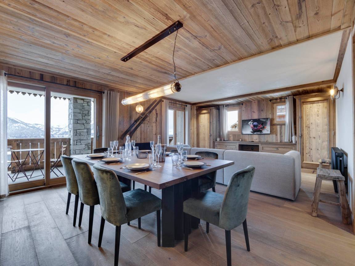 108 M² Ferienwohnung ∙ 3 Schlafzimmer ∙ 8 Gäste - La Rosière
