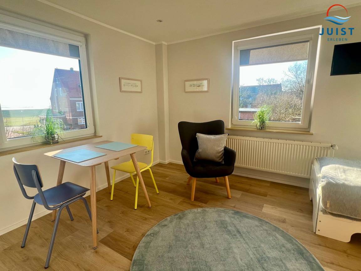 19 M² Ferienwohnung ∙ 1 Schlafzimmer ∙ 1 Gast - Juist
