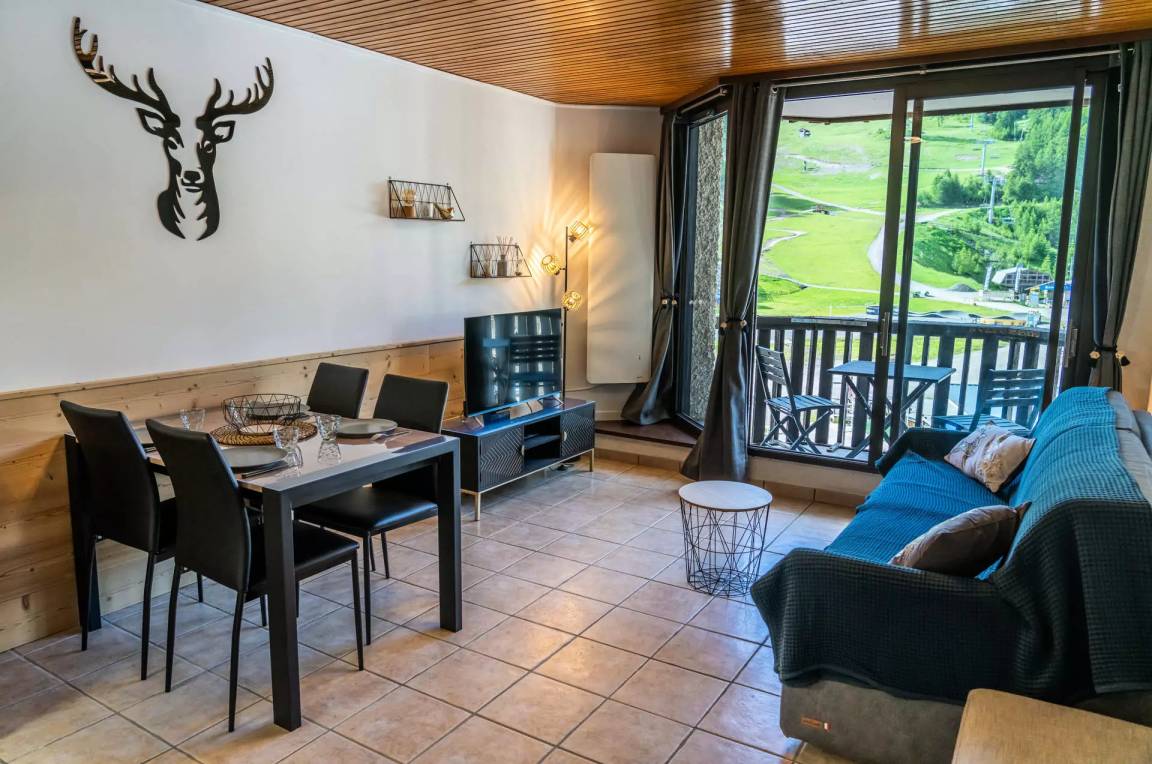 32 M² Studio ∙ 1 Slaapkamer ∙ 4 Gasten - Les Orres