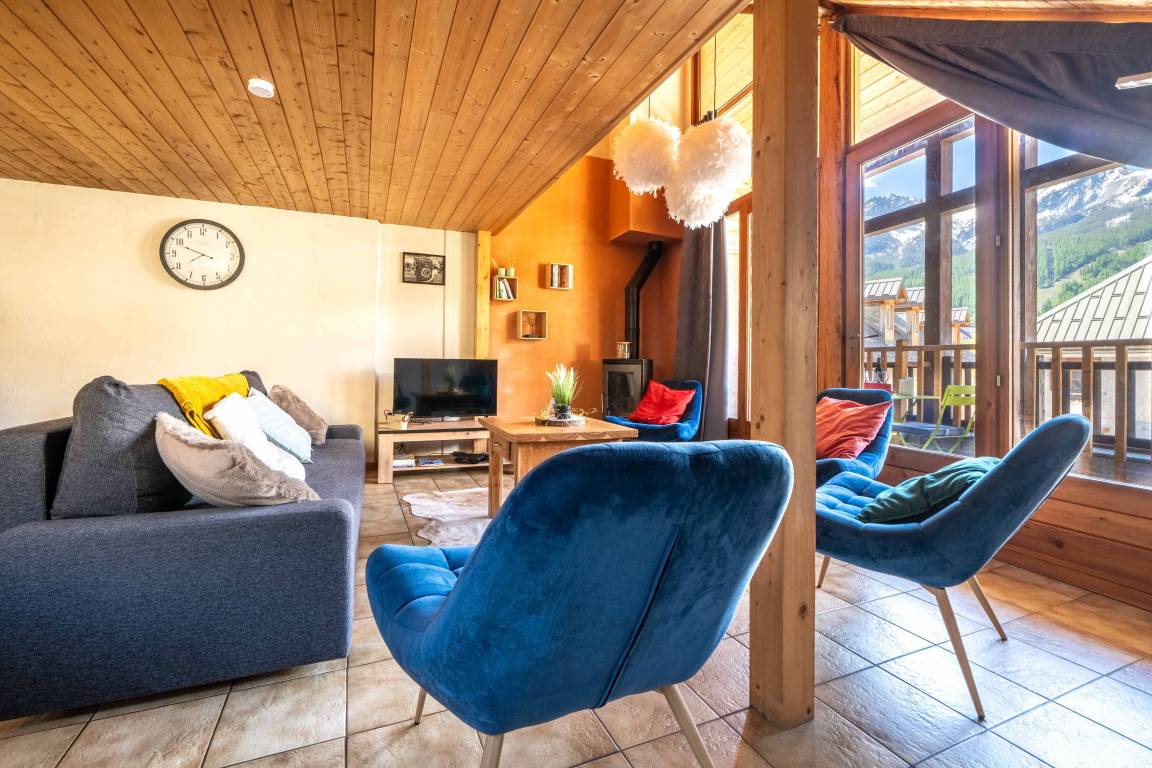 90 M² Appartement ∙ 3 Chambres ∙ 8 Personnes - Serre Chevalier