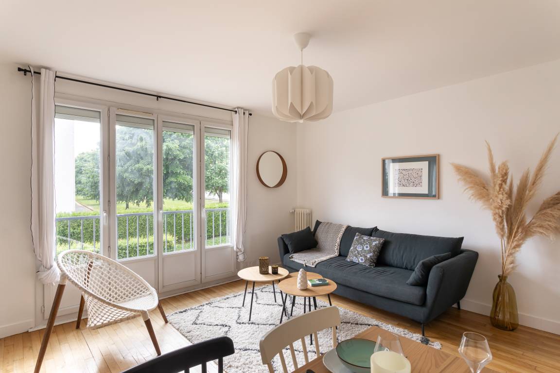 83 M² Appartement ∙ 4 Chambres ∙ 6 Personnes - Cesson-Sévigné