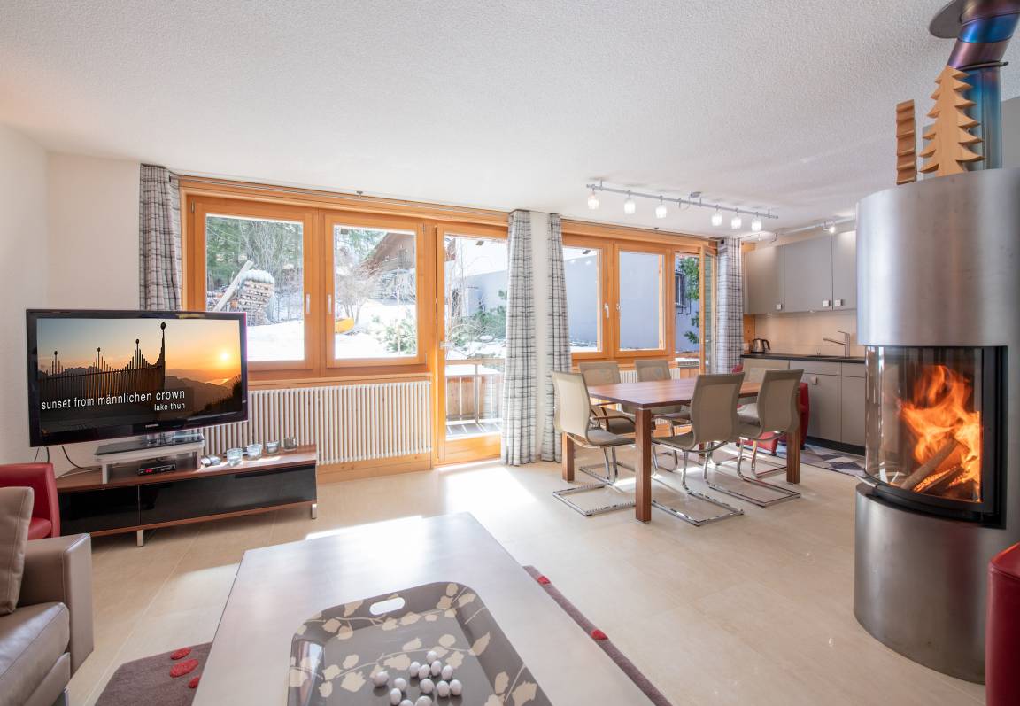 77 M² Apartamento ∙ 2 Habitaciones ∙ 4 Huéspedes - Lauterbrunnen