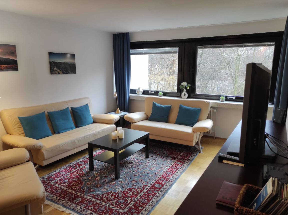 65 M² Ferienwohnung ∙ 1 Schlafzimmer ∙ 4 Gäste - Bad Harzburg