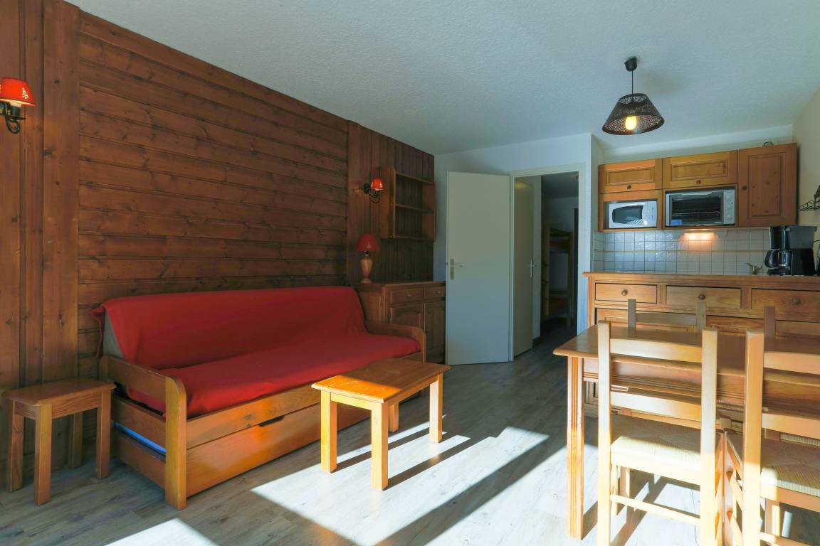 29 M² Apartamento ∙ 1 Habitación ∙ 4 Huéspedes - La Grave