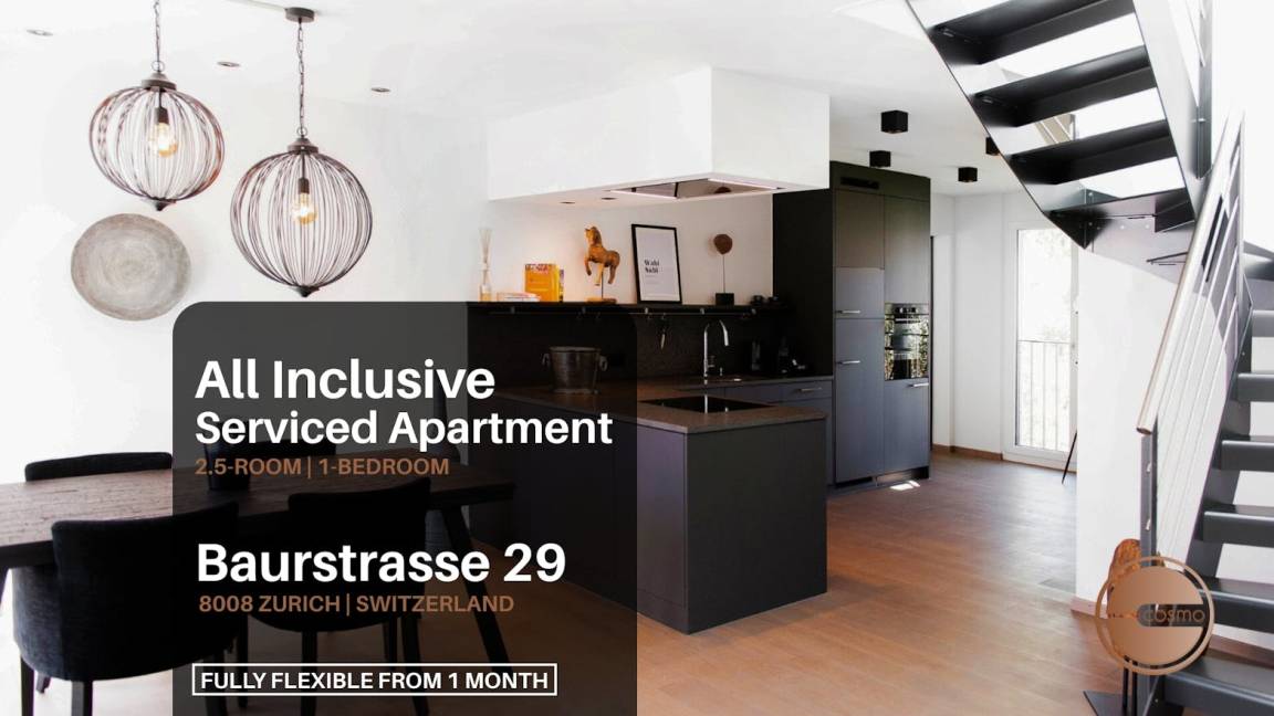 130 M² Apartamento ∙ 1 Quarto ∙ 2 Hóspedes - Zurique