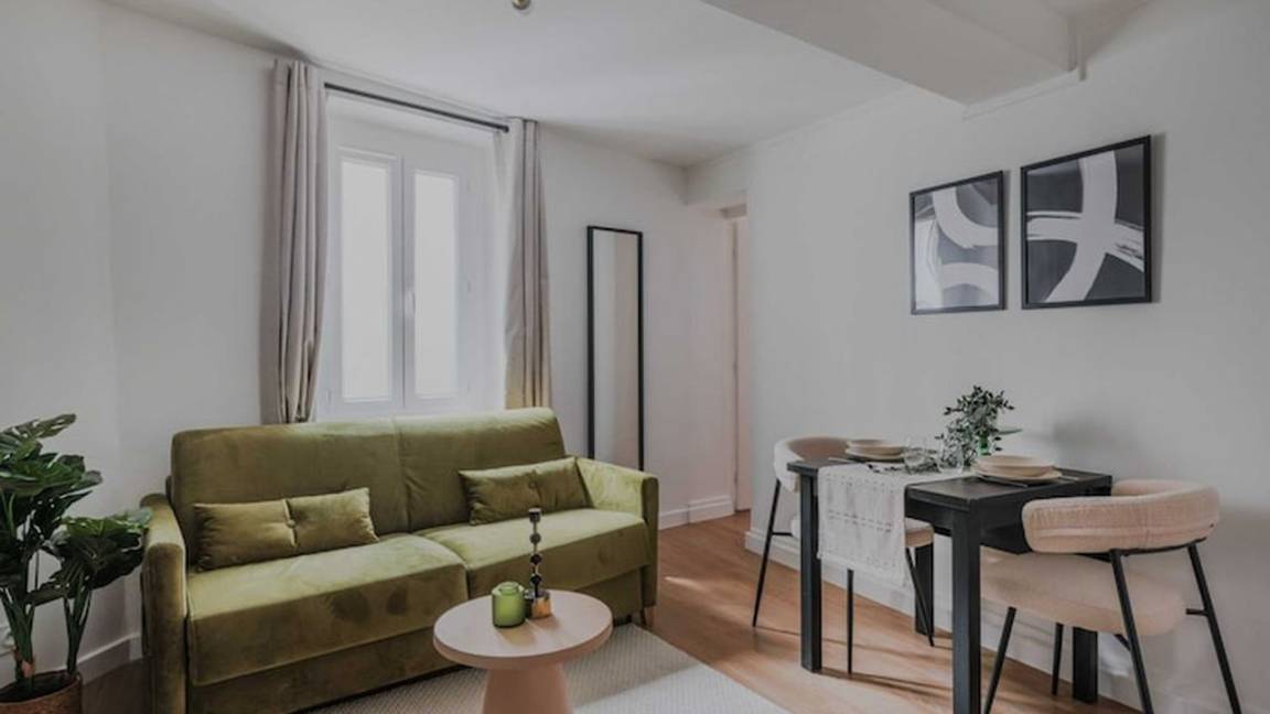 33 M² Apartamento ∙ 1 Habitación ∙ 4 Huéspedes - Paris