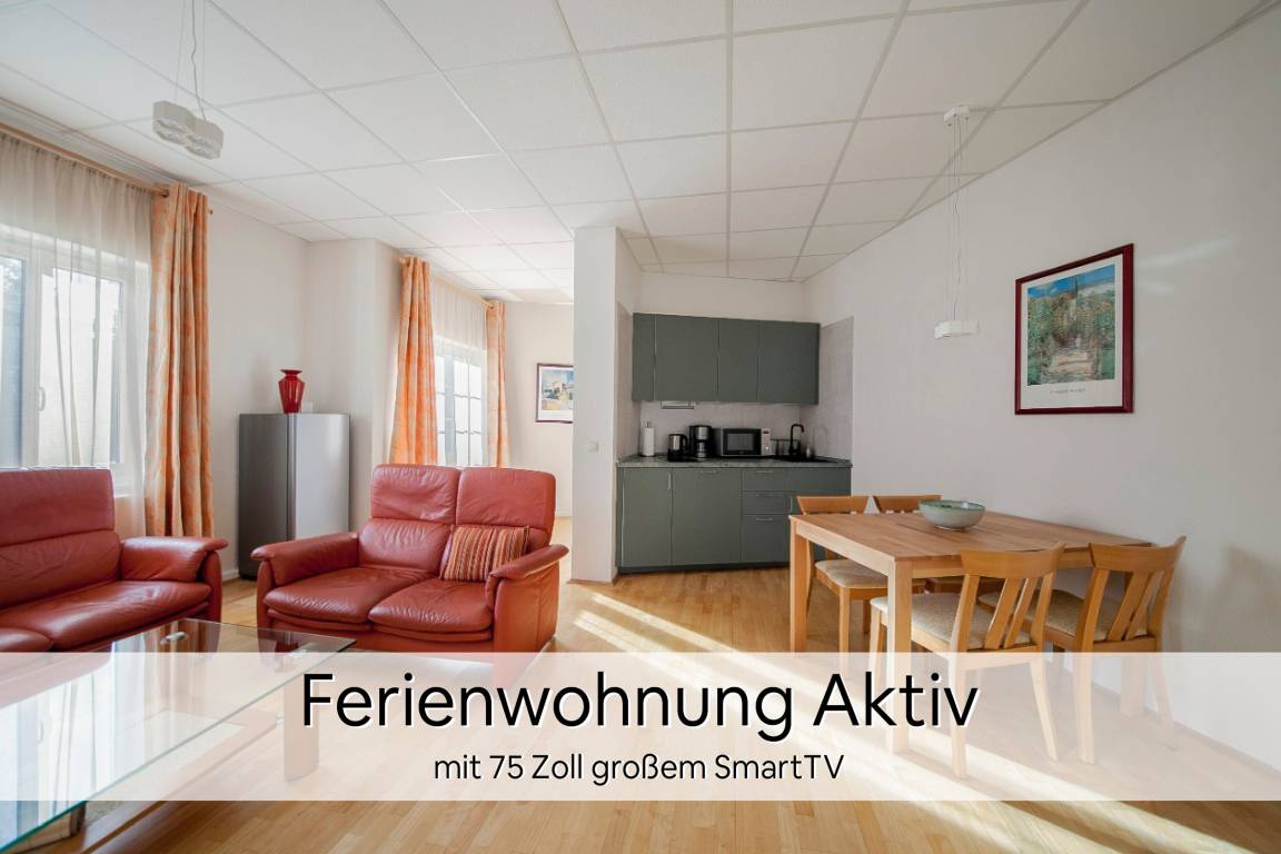 60 M² Ferienwohnung ∙ 1 Schlafzimmer ∙ 4 Gäste - Gehlberg