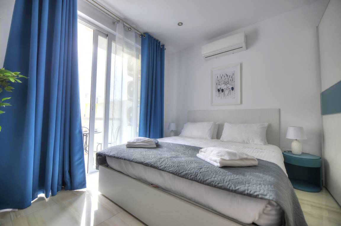 55 M² Apartamento ∙ 2 Habitaciones ∙ 3 Huéspedes - Aeropuerto de Malta (MLA)