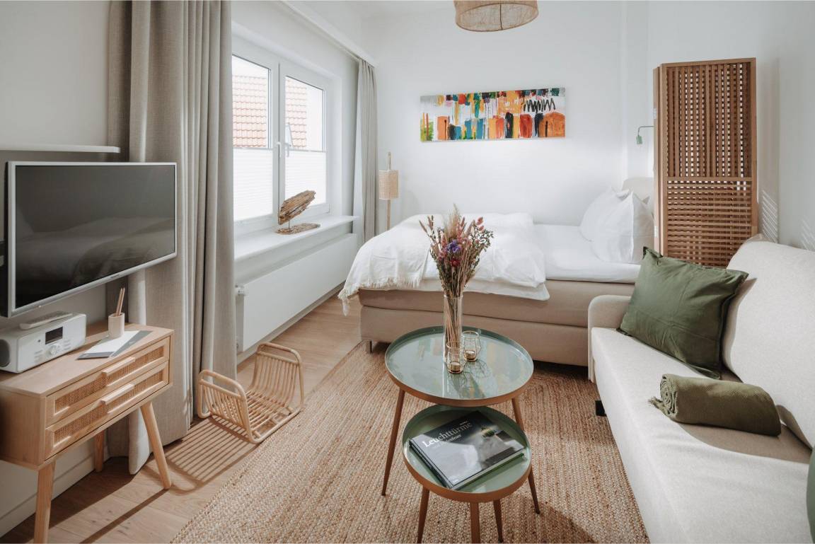 23 M² Ferienwohnung ∙ 1 Schlafzimmer ∙ 2 Gäste - Norderney