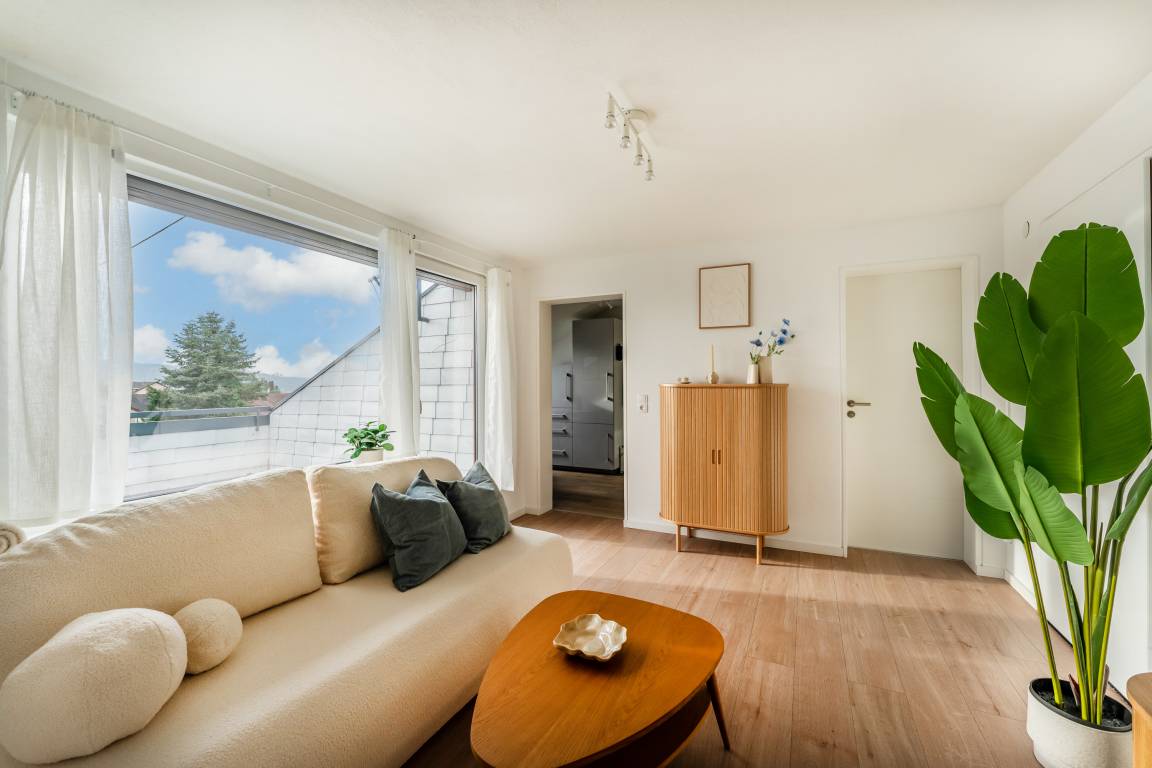 45 M² Ferienwohnung ∙ 1 Schlafzimmer ∙ 3 Gäste - Küssaberg