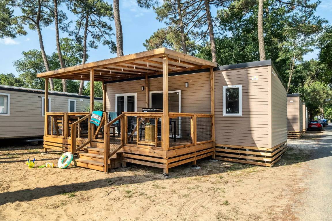 32 M² Mobilheim ∙ 3 Schlafzimmer ∙ 6 Gäste - Biscarrosse