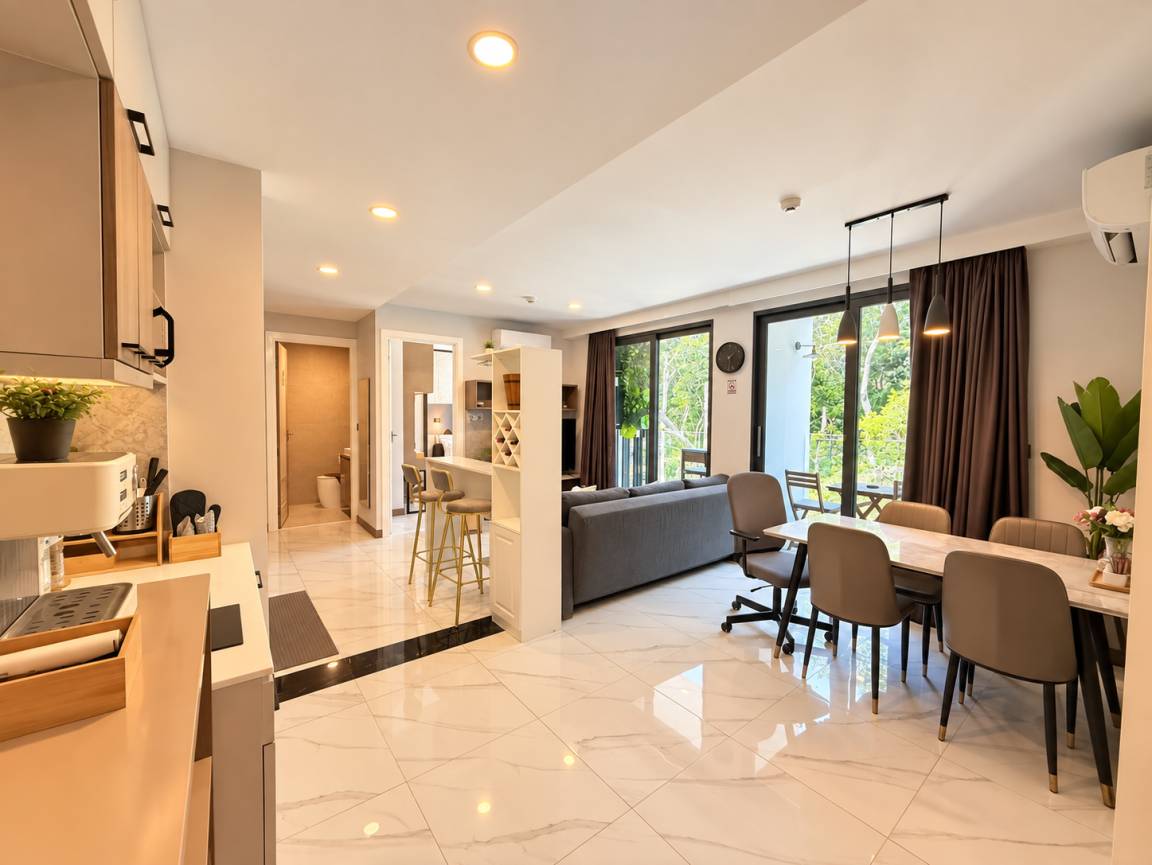 61 M² Apartment ∙ 2 Bedrooms ∙ 5 Guests - Krabi
