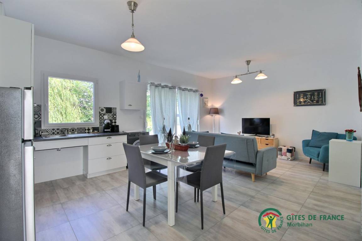 50 M² Gîte ∙ 1 Chambre ∙ 2 Personnes - Kervignac