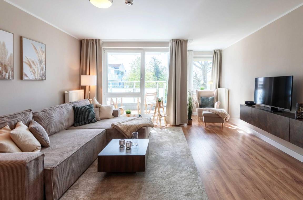 56 M² Ferienwohnung ∙ 1 Schlafzimmer ∙ 4 Gäste - Zingst