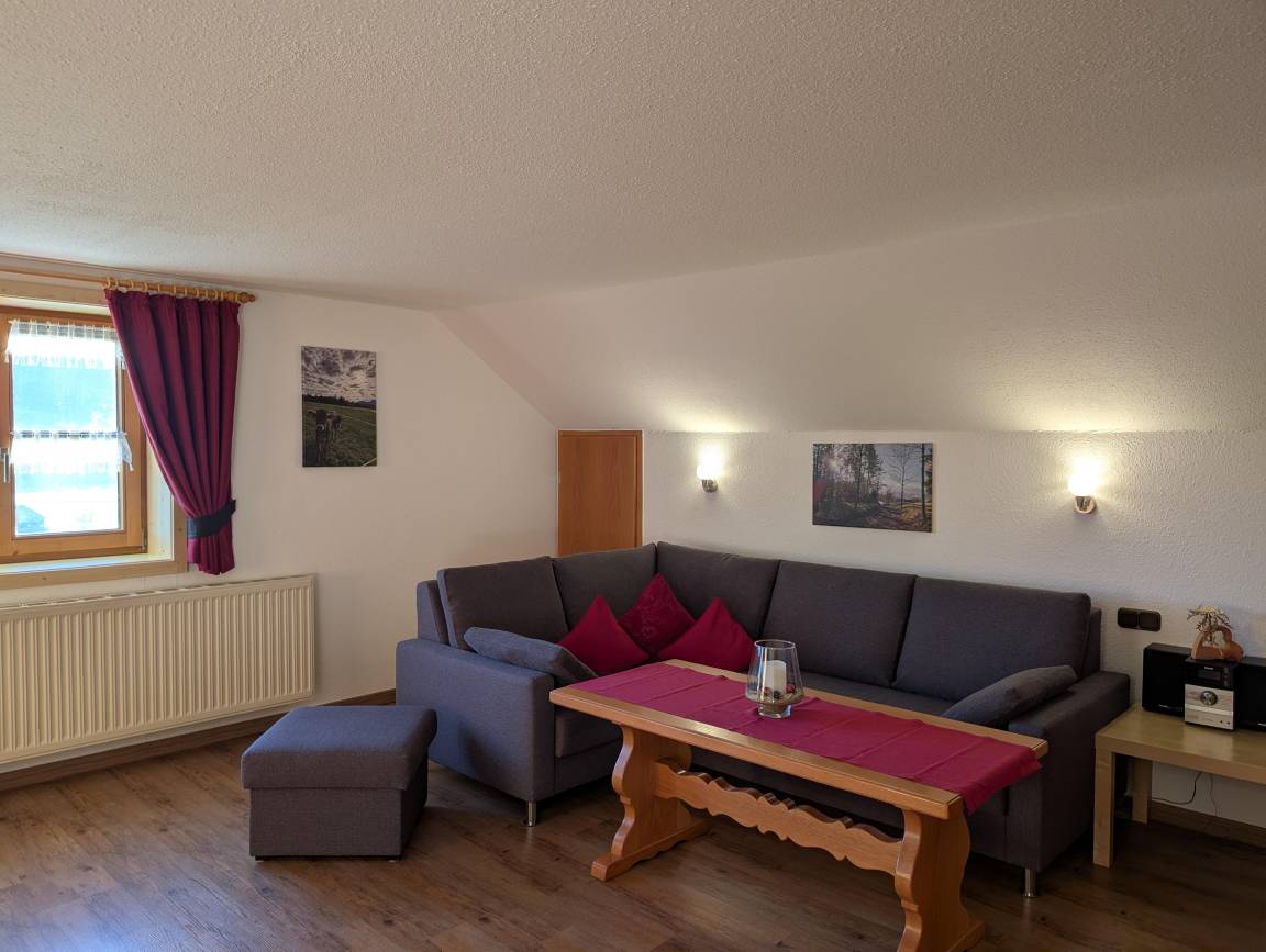 61 M² Ferienwohnung ∙ 1 Schlafzimmer ∙ 4 Gäste - Bolsterlang