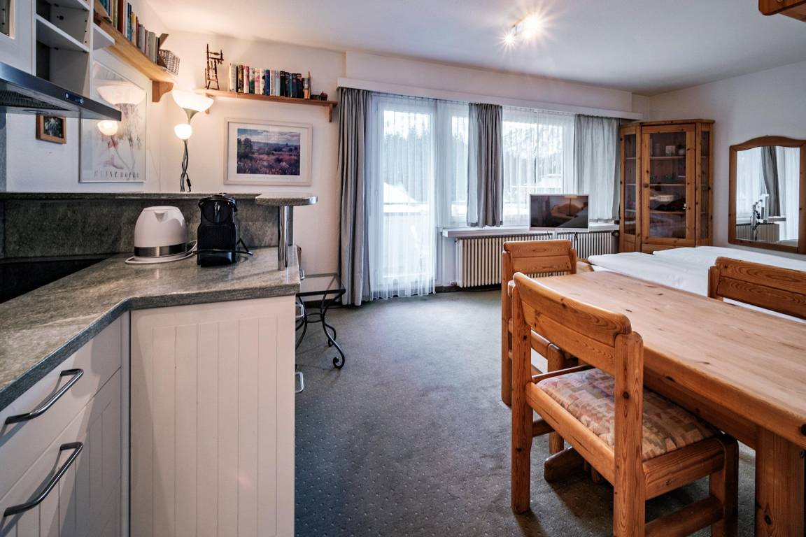 27 M² Ferienwohnung ∙ 1 Schlafzimmer ∙ 2 Gäste - Langwies