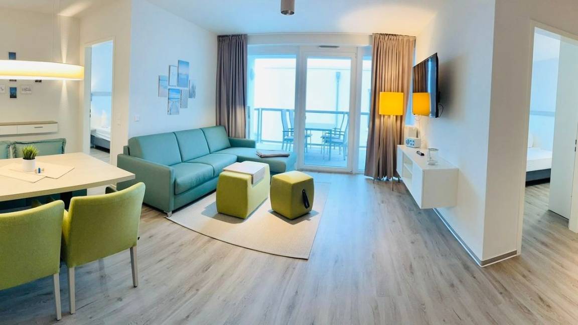 78 M² Ferienwohnung ∙ 2 Schlafzimmer ∙ 4 Gäste - Ostsee