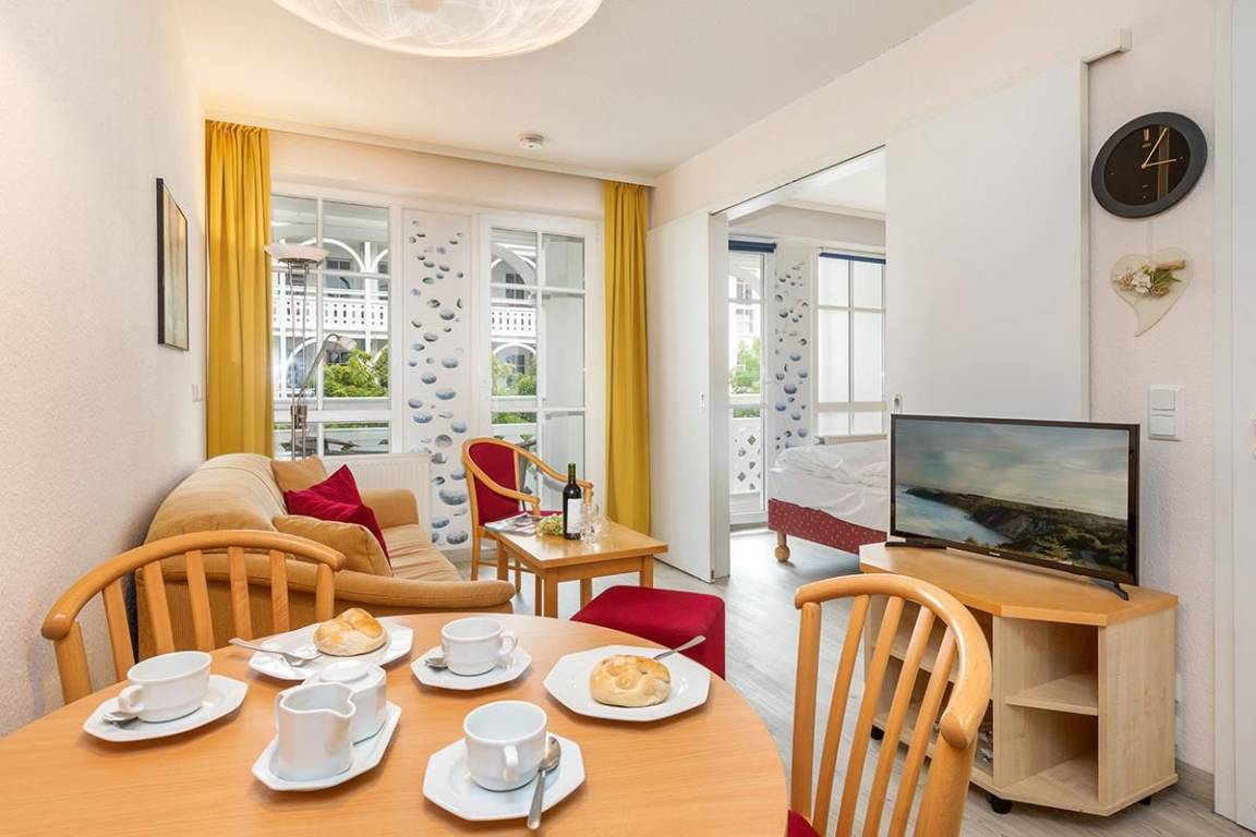 37 M² Appartement ∙ 1 Slaapkamer ∙ 4 Gasten - Sellin