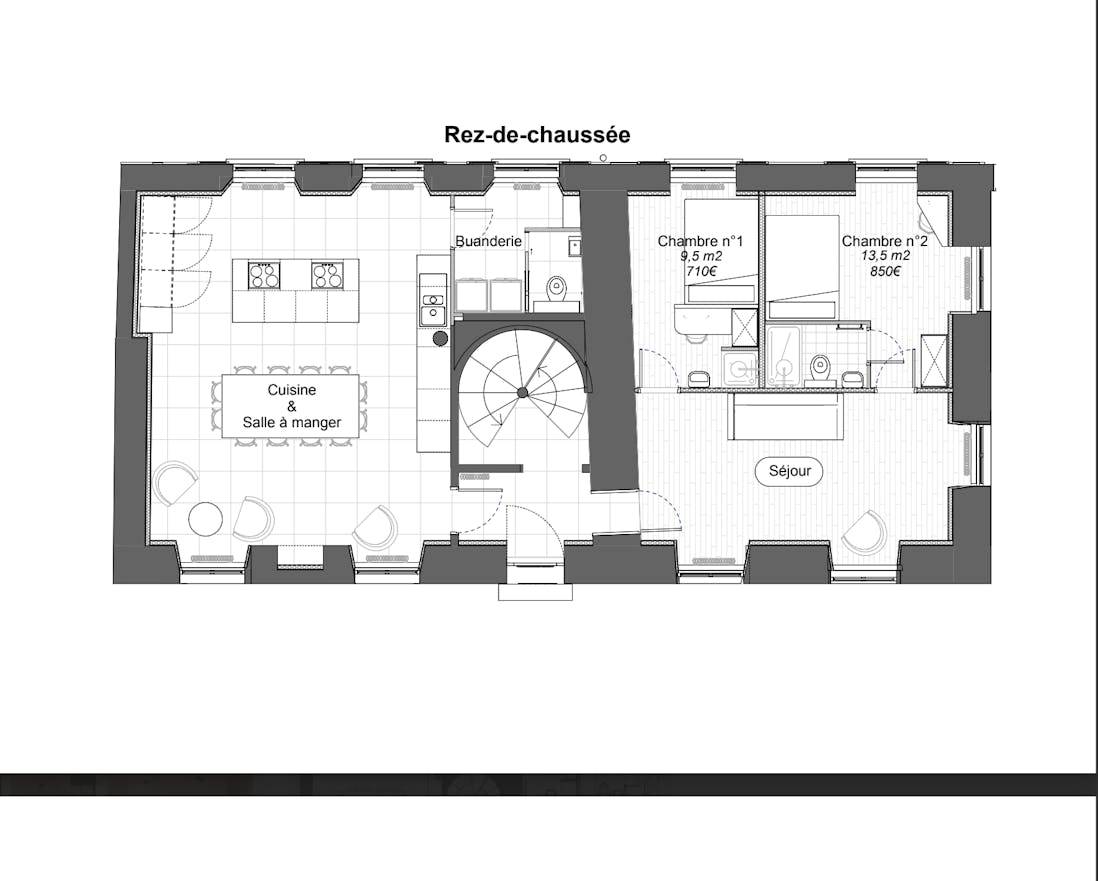 300 M² Chambre Privée ∙ 1 Chambre ∙ 1 Personne - Guyancourt