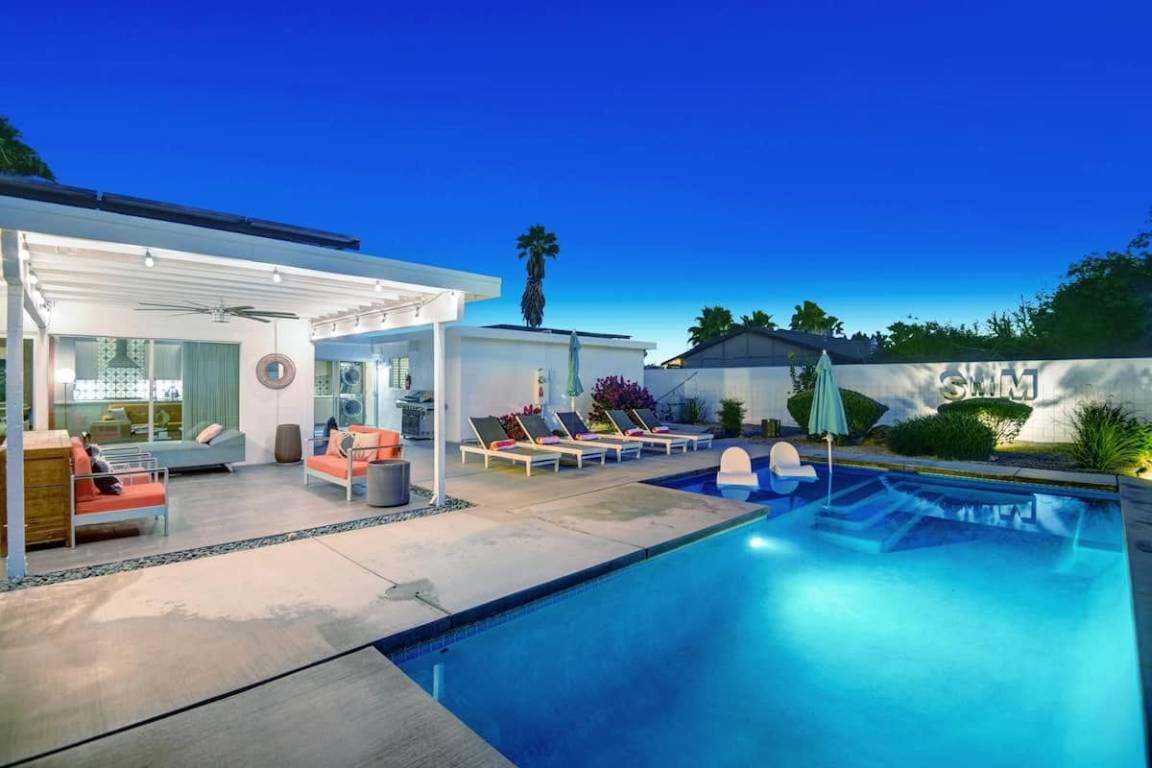 176 M² Maison De Vacances ∙ 3 Chambres ∙ 6 Personnes - Palm Springs, CA