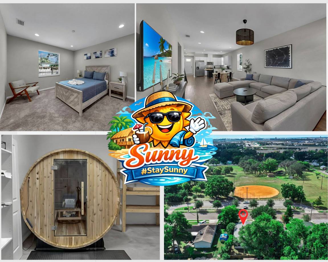 151 M² House ∙ 4 Bedrooms ∙ 8 Guests - Tampa, FL